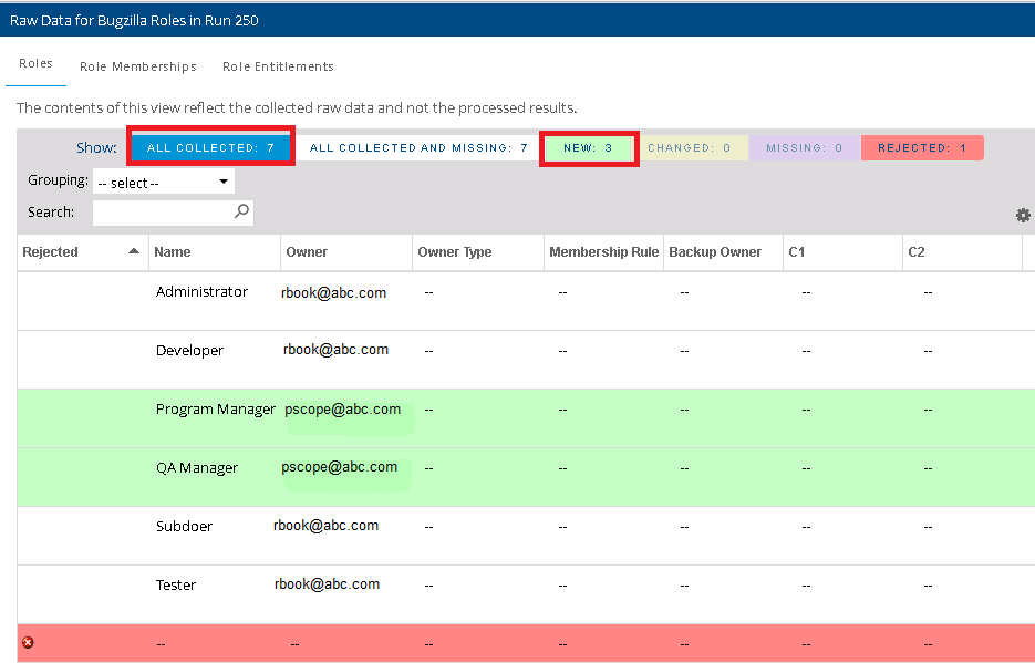Raw Data Counts And Task Result Counts In Role Collector Data Runs Are Sometimes Inconsistent In