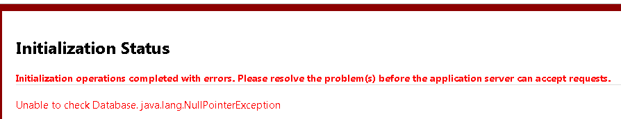 'java.io.FileNotFoundException: aveksa-version.properties' error ...