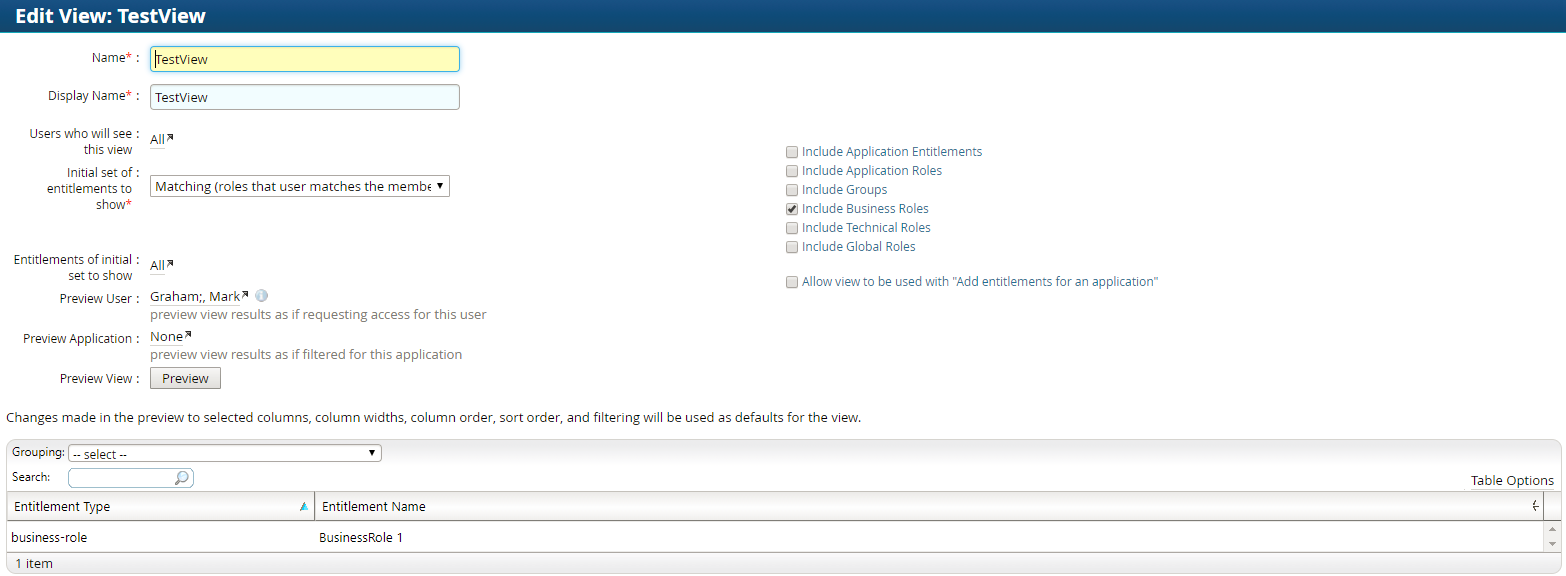 Entitlement View Does Not Scope Correctly When Triggered Via Request
