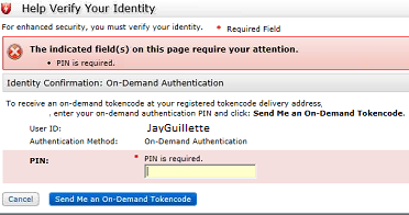 RSA Authentication Manager 8.1 SP1 On Demand Authentication requires that the initial PIN be set ...