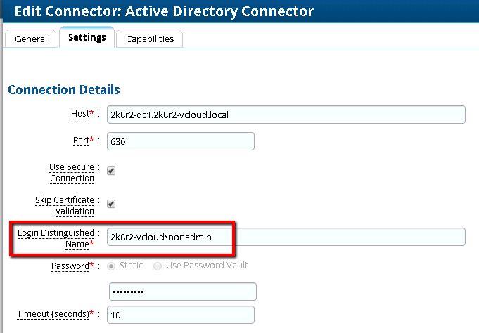 Active Directory Afx Connector Fails To Create Or Modify Accounts Due To An Ldapexception