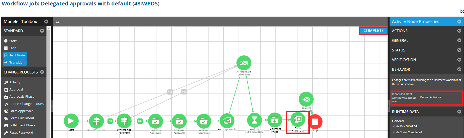 Form Level Workflow Node Is Skipped Intermittently In Rsa Identity