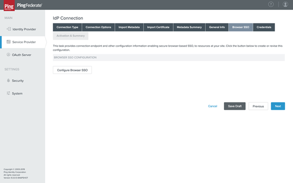 Ping Identity PingFederate 10 - SAMLSSOAgent Configuration - RSA Ready ...