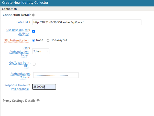 Authentication Token Is Showing In Plain Text In The Metadata Export