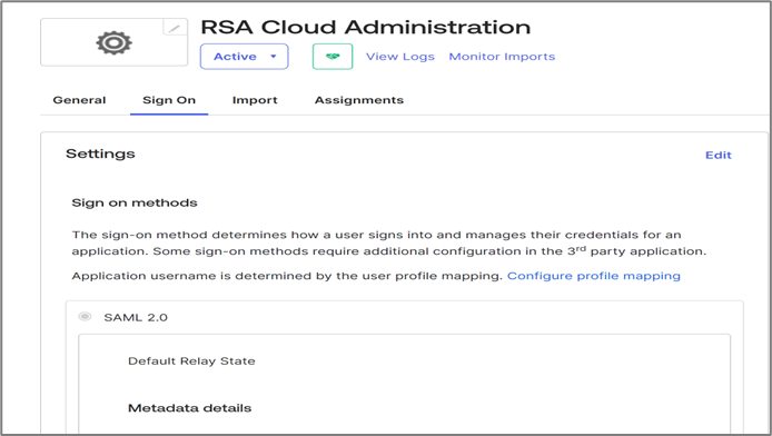 Okta Idp For Cloud Authentication Service Rsa Ready Implementation