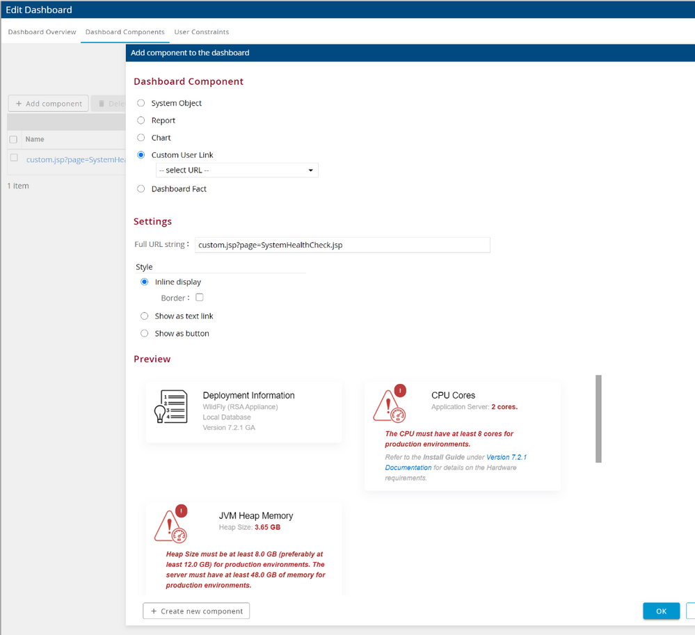 Rsa Governance And Lifecycle Recipes System Health Check Dashboard Rsa