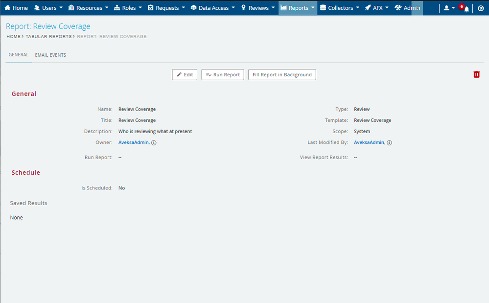 Rsa Governance And Lifecycle Ootb Reports And Filtering Rsa Community