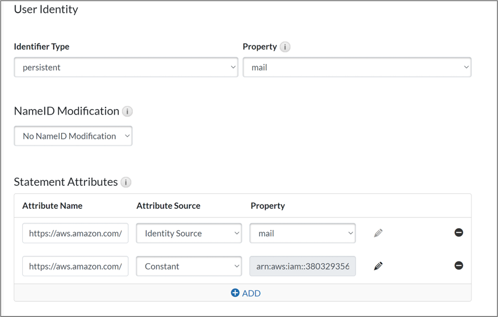 Amazon Web Services Saml My Page Sso Configuration Rsa Ready