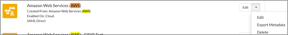 Amazon Web Services Saml My Page Sso Configuration Rsa Ready