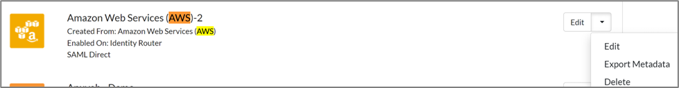 Amazon Web Services Saml Idr Sso Configuration Rsa Ready
