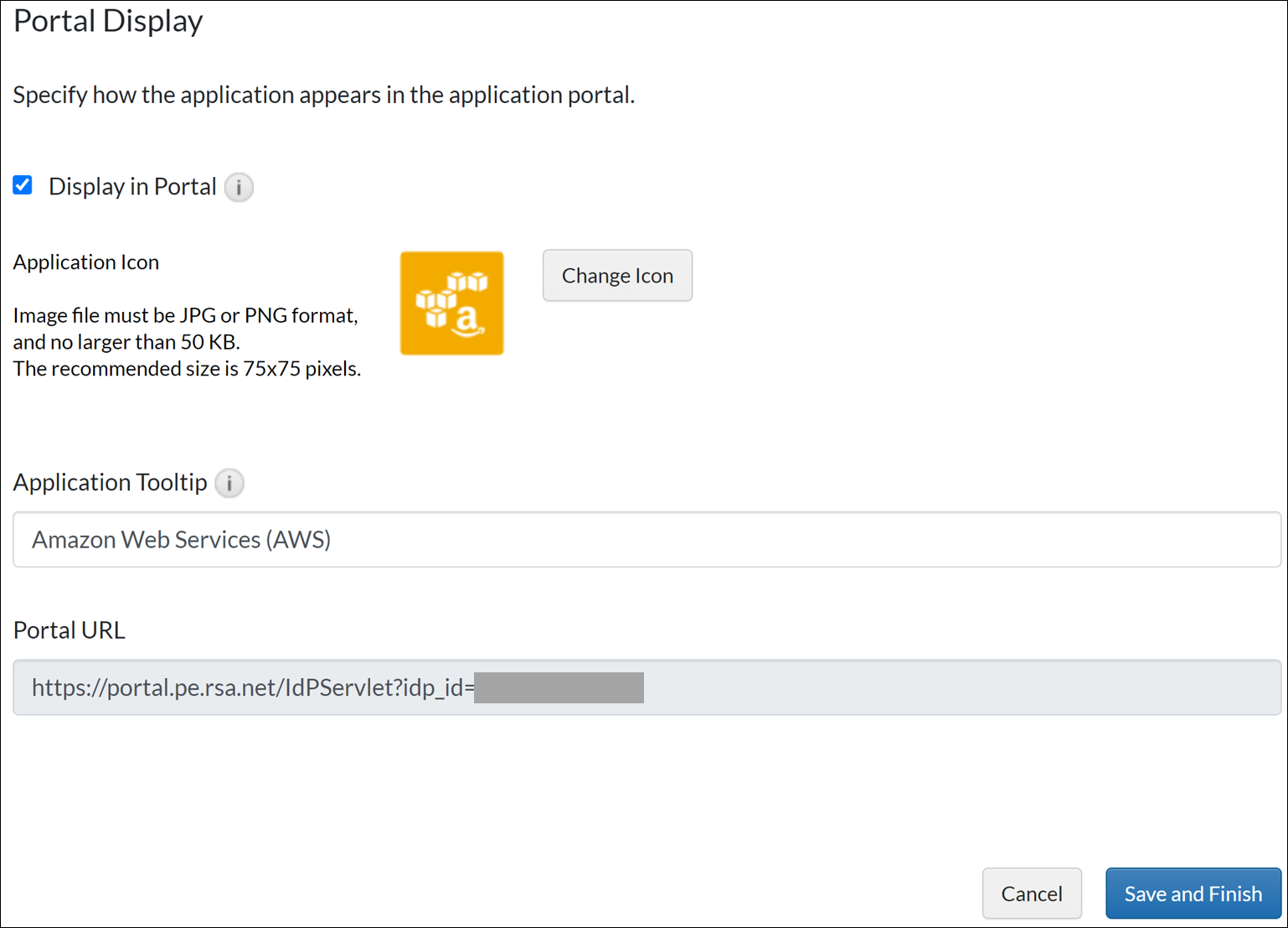 Amazon Web Services Saml Idr Sso Configuration Rsa Ready