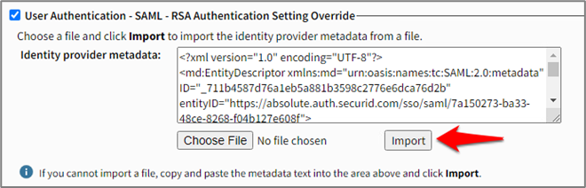 Absolute Secure Access Saml My Page Sso Configuration Rsa Ready Implementation Guide Rsa