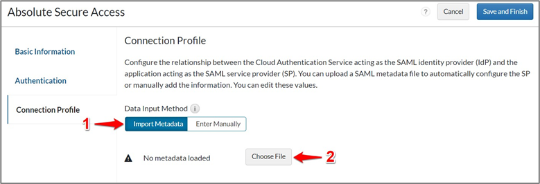 Absolute Secure Access Saml Relying Party Configuration Rsa Ready Implementation Guide Rsa 