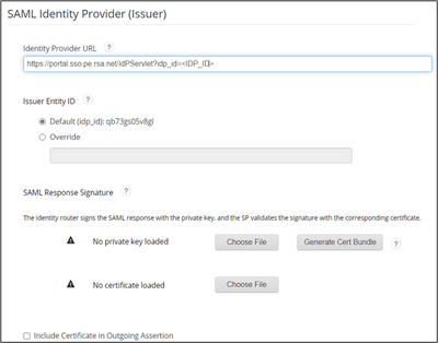 Salesforce - SAML IDR SSO Configuration RSA Ready Implementation Guide | RSA Community