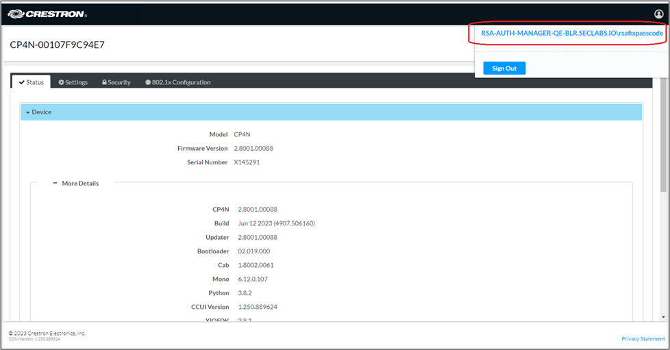 Crestron Radius Configuration Rsa Ready Implementation Rsa Community