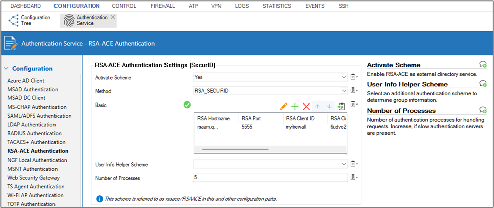 Barracuda Networks Cloudgen Firewall Rsa Mfa Api Rest Configuration