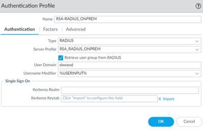 Palo Alto NGFW 10.1.7 - RADIUS Configuration - RSA Ready Implementation Guide | RSA Community