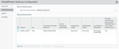 Global Protect VPN Authentication Configuration - RSA Ready ...