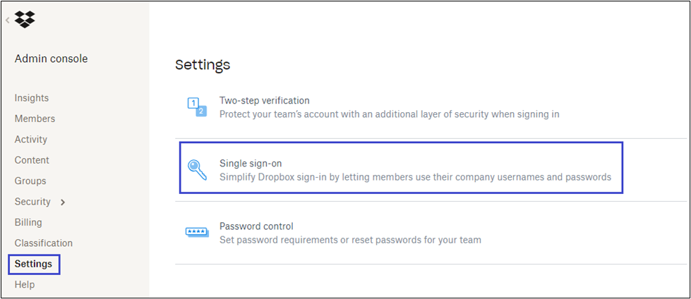 Dropbox - SAML My Page SSO Configuration - RSA Ready Implementation Guide | RSA Community