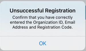 Unsuccessful Registration of the RSA Authenticator app for iOS or ...
