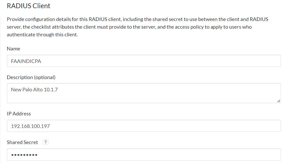 Palo Alto Ngfw 1017 Radius Configuration For Cloud Authentication