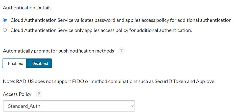 Palo Alto Ngfw 1017 Radius Configuration For Cloud Authentication
