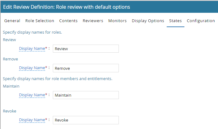 Adding The Option To Customize The Name Of The High Level Maintain