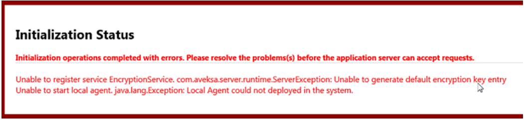 Error Handling Kek When Accessing The Rsa Identity Governance And