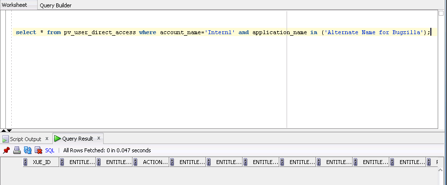 Entitlements Missing In Pvuserdirectaccess View In Rsa Identity