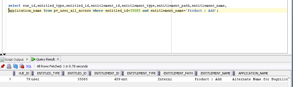 Entitlements Missing In Pvuserdirectaccess View In Rsa Identity