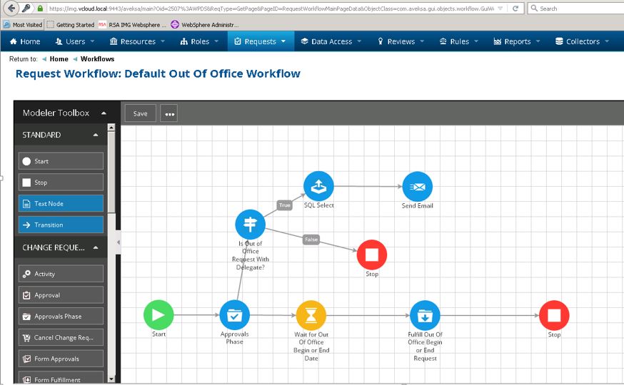 Error While Opening Workflows In Workpoint Editor In Rsa Identity