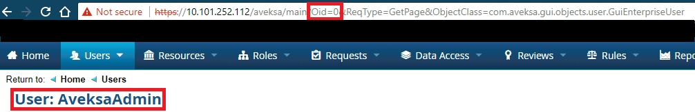 User Type User Attributes Show Internal Id Values Instead Of Userid