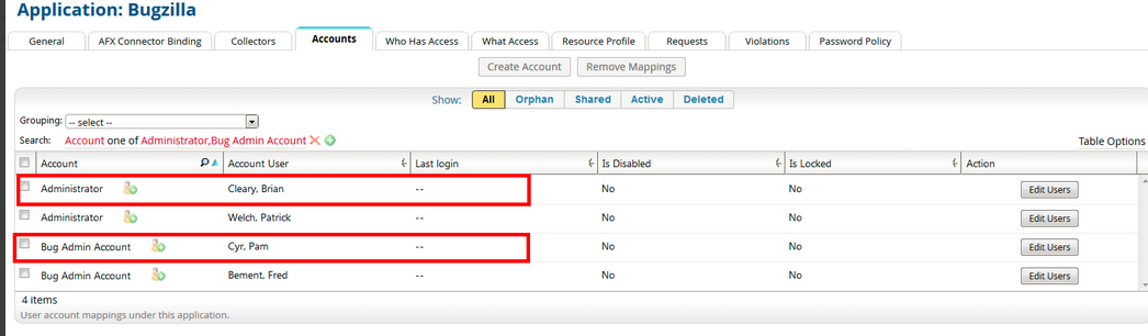 Rsa Identity Governance And Lifecycle User Account Table Control Type