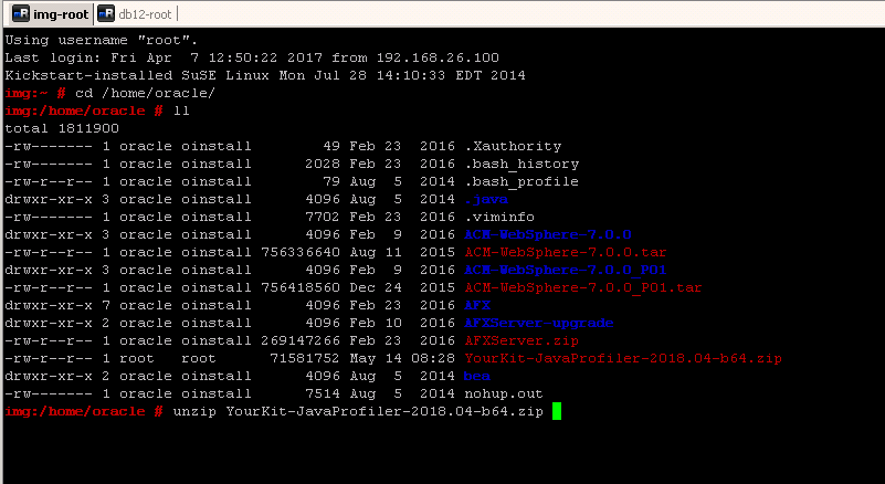 How to install and configure YourKit Java Profiler Client and Remote Agent for using in ...