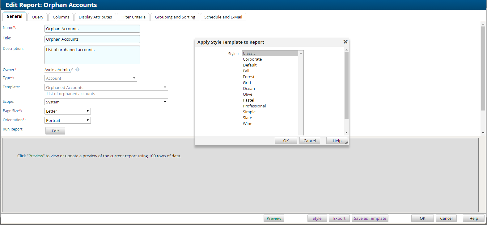 Report Formats Are Not Retained Correctly When Downloaded In Rsa