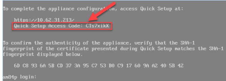 Unable To Access Quick Setup Page In Rsa Authentication Manager 8x