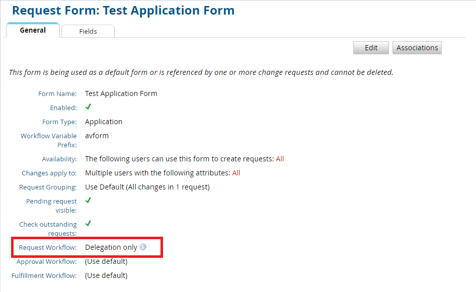 Form Level Request Workflows Are Bypassed If The Application Is