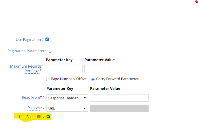 Pagination Fails By Using Base Url In A Generic Rest Salesforce Adcedc Collector In Rsa