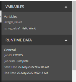 In Rest Web Service Node, the Response Variables does not appear to accept Integer or Boolean ...