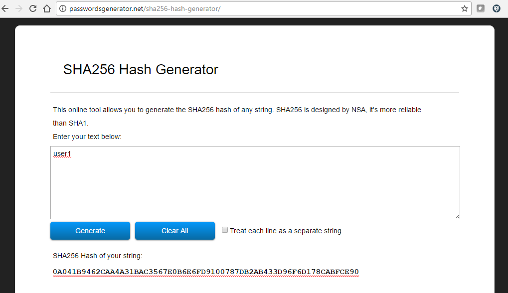 How To Hash Values For List Id Entries In Policy Management Application