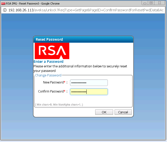 Enable Password Reset In Rsa Identity Governance And Lifecycle Rsa