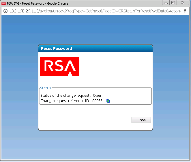 Enable Password Reset In Rsa Identity Governance And Lifecycle Rsa