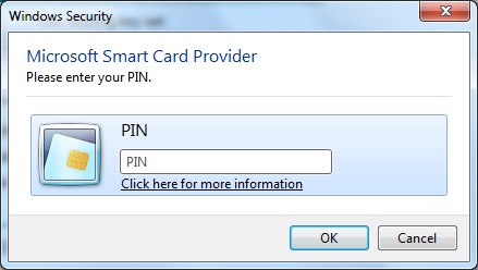 Storing a certificate for smart card logon on an RSA SecurID SID800 ...