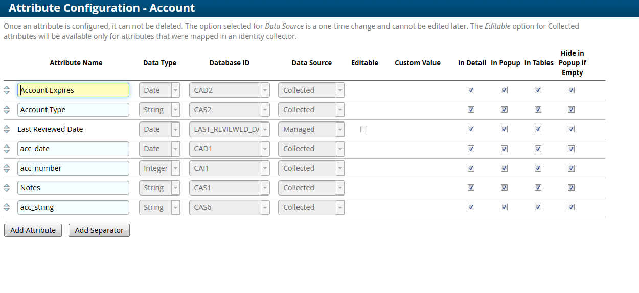 Account collection failing with ORA-12899: value too large for column "AVUSER"."STX_ACC_122_266 ...