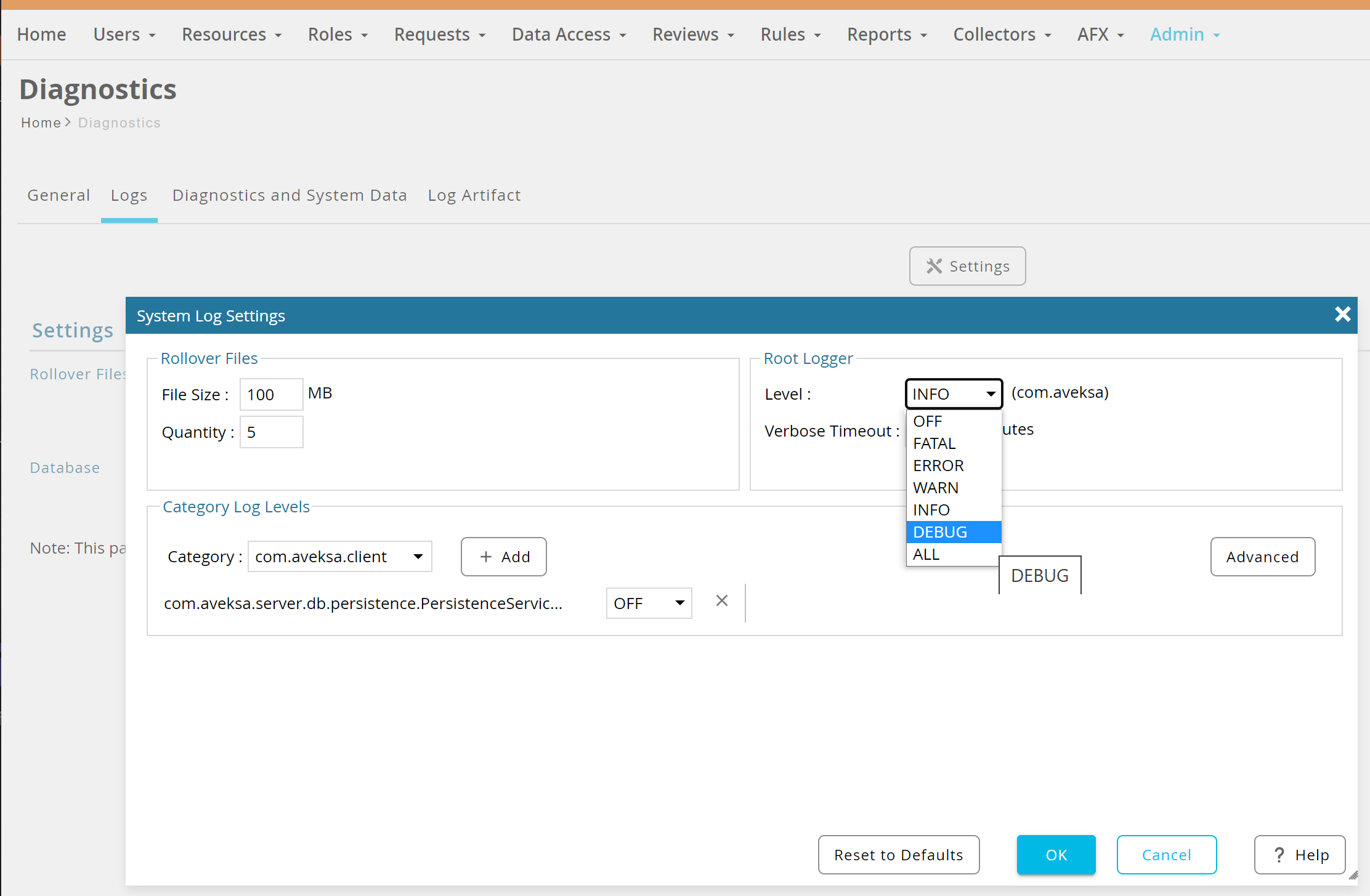 How To Enable Debug Logging In Rsa Identity Governance And Lifecycle