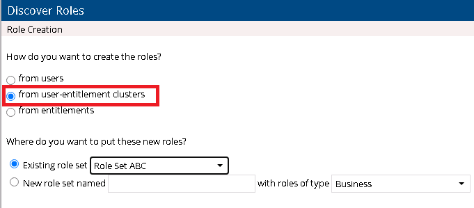 How User Entitlement Clusters Works When Role Mining In Rsa Identity