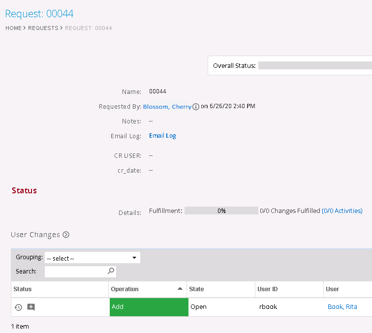 What is the Change Request Pending Submission State in RSA Identity Governance & Lifecycle | RSA ...