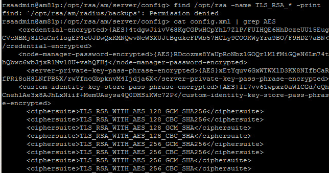 How To Configure Aes Ciphers For The Rsa Authentication Manager 81