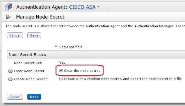 Cisco Asa Authenticates To The Rsa Authentication Manager 8x Primary