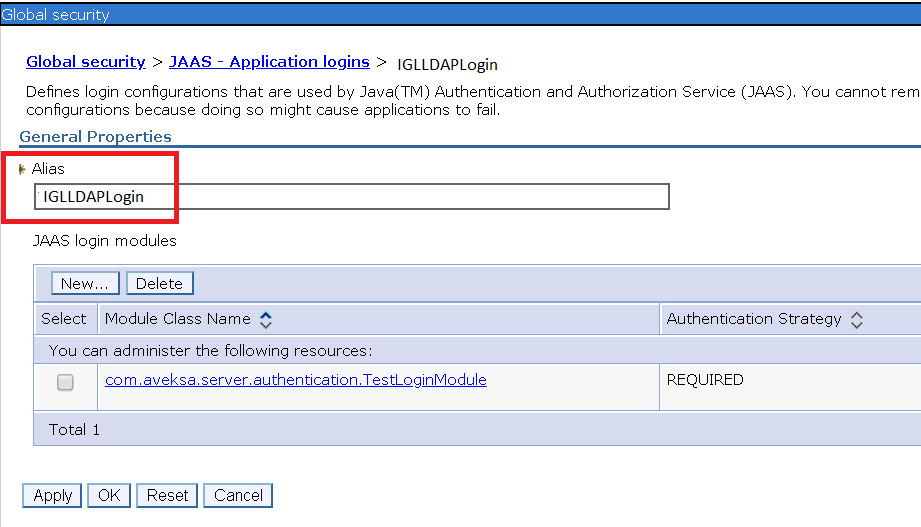 Authentication Test Login Fails With Error Authentication Module